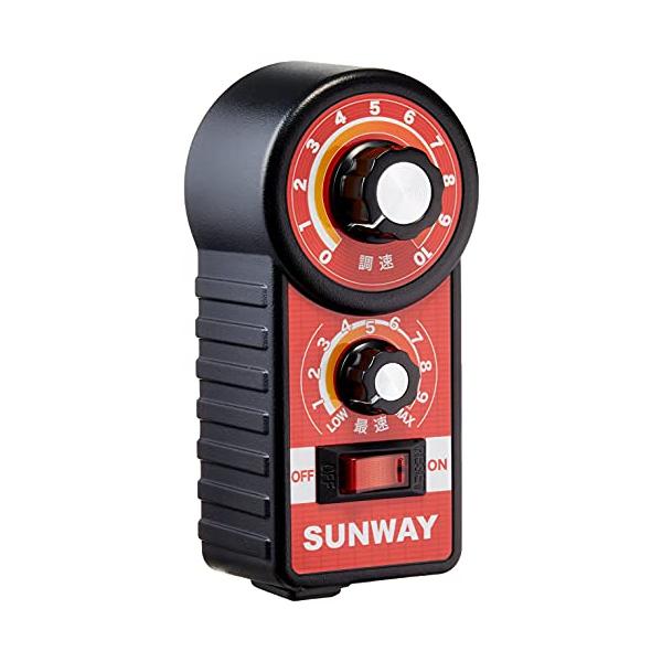 電気ブラック/-/SC-01・パッケージ個数:1・速度調整範囲が広い(0~100%)・ベルトクリップ付き・用途:電動工具の回転速度を制御・コンデンサーモーター対応・低速領域でノッキングせずスムーズな速度変更が可能