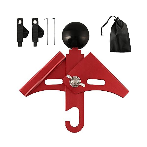 ・レッド  ・・Color:レッド・【グレードアップしたギア設計】ポール二股化パーツ中間にギア設計を採用してより強固にし、滑りを防止します。両側はネジで固定されており、落ちにくいです。※注意：先端部分の直径が6mmまでのポールに対応。・【角...