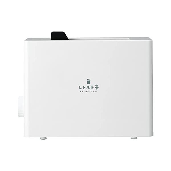 ホワイト/-/-・電子レンジ・お湯・ラップを使わずエコで省エネ。・パウチをセットしてつまみを回すだけの簡単操作。・老若男女問わずご使用いただけます。