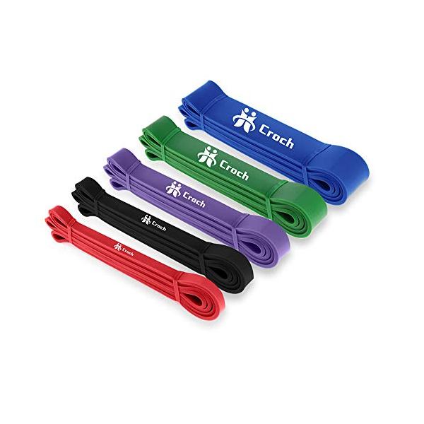 ・5本セット 5本セット ・・Color:5本セット・【天然ラテックス素材】Croch フィットネスチューブは、高品質で環境にやさし天然ラテックスの塊で作られており、長持ちします。耐久性に優れていて、かなり高強度の引っ張りに耐え、何度使って...