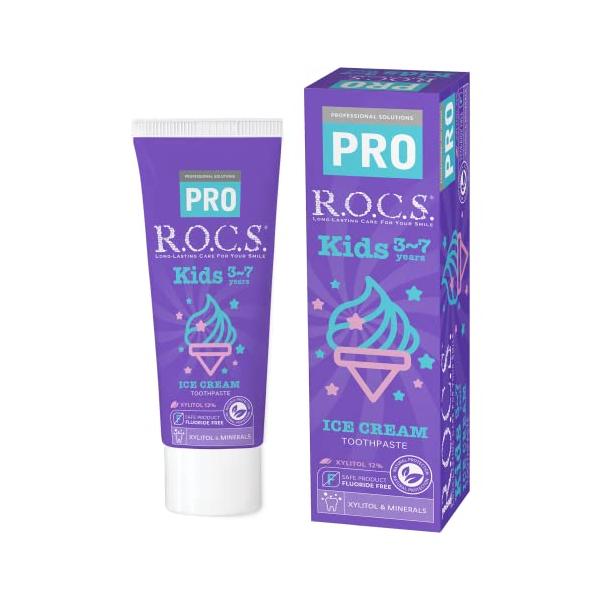 ミネラル成分(リン・カルシウム・マグネシウム)配合・高濃度キシリトール１２％配合・フッ素不使用・天然由来成分９５％以上なので、万が一飲み込んでも安心です。・マルチ微粒子シリカがお子さまのやわらかい歯と歯茎を傷つけずに汚れを除去します。・デザ...