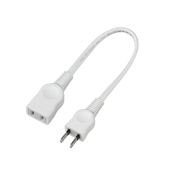 -/-/W-1502B(W)・パッケージ個数:1・ELPA ちょっとコード 20cm W-1502B（W）