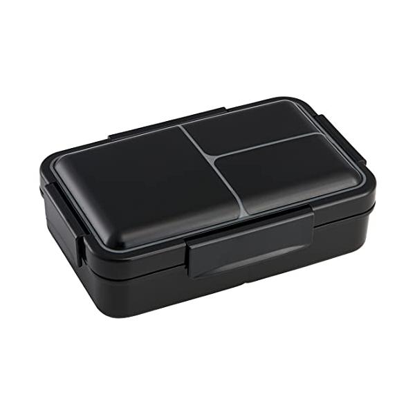 メンズ・01ブラック 850ml PALT9AG-A・・Color:01ブラックStyle:メンズ・サイズ:幅14×奥行21×高さ6.5cm・素材・材質:本体・フタ=ポリプロピレン 止具=ABS樹脂 パッキン=熱可塑性エラストマー・容量:8...