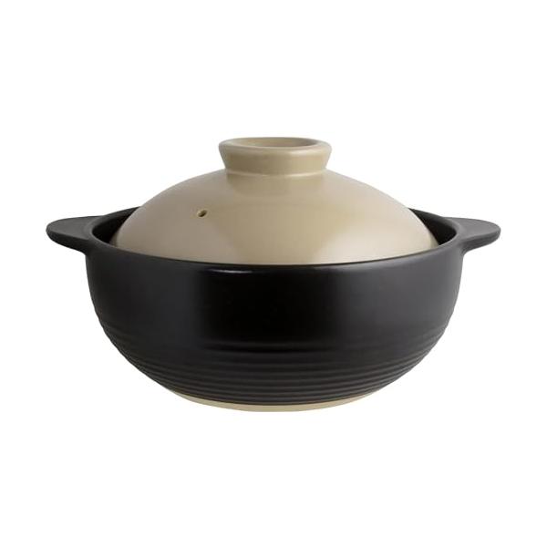 ブラック/ベージュ/0.9 L/110783・Size:0.9 L・パッケージ個数:1・素材:セラミック・サイズ:1-2人用・梱包重量:1.29 キログラム