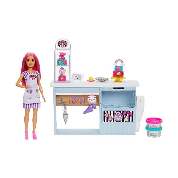 3ケーキ屋さんピンク/フリーサイズ/HGB73・Style:3ケーキ屋さん・パッケージ個数:1・内容ピンクの髪とストライプワンピースのかわいいドールで、お子さまはケーキを作ったり、デコレーションしたりと、ケーキやさんごっこを楽しむことができ...