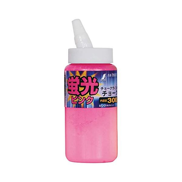 単品蛍光ピンク/300g/78029・Color:蛍光ピンクSize:300gPatternName:単品・パッケージ個数:1・本体サイズ:178×φ66・製品質量:355g・材質:炭酸カルシウム、染料・粉は超微粒子なので、鮮明なラインが引...