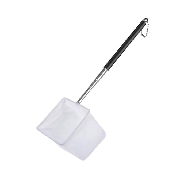 アクアリウムネット黒色/8 cm 正方形/Pawfly-CW2606・Size:8 cm 正方形・タイニーシュリンプネット サイズ：8×8（長さ×幅）;ポケットの深さ：7.6センチメートル。エビ、稚魚、ベビーフィッシュをすくいます。水槽や小...