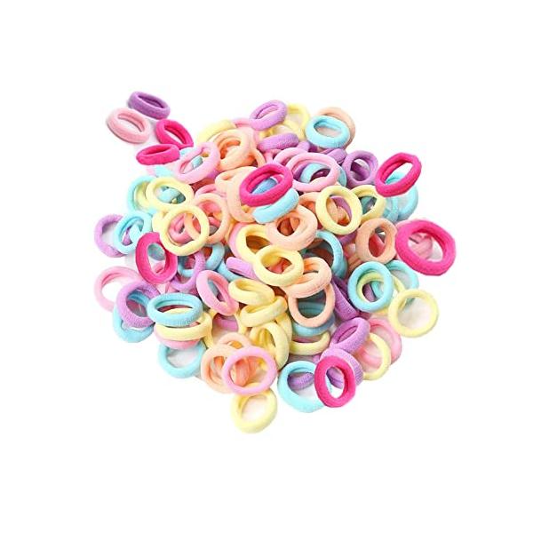 -/100個 (x 1)/FaQu-basic-JP136・FlavorName:A1-color-100・セット-A1約100本入り；直径約2cm；重量: 45 g；素材：ポリエステル、ゴム。??入荷時期により色が変わる場合があります。・...