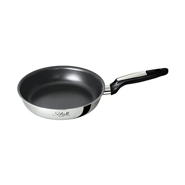 シルバー/24cm/1744・Size:24cmPatternName:フライパン・パッケージ個数:1・サイズ:本体/44.0×26.0×9.5cm 内径/24cm 深さ/5cm・本体重量:0.796kg・素材・材質:ステンレススティール ...