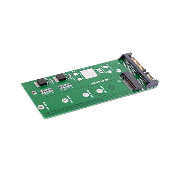 ・  SA-123・E431 E531 X240 Y410P Y510P M.2 NGFF PCI-E 2 LANE SSD - 9.5mm 2.5インチ SATA 22ピン ハードディスクケース PCBA・SATA III - M.2(N...