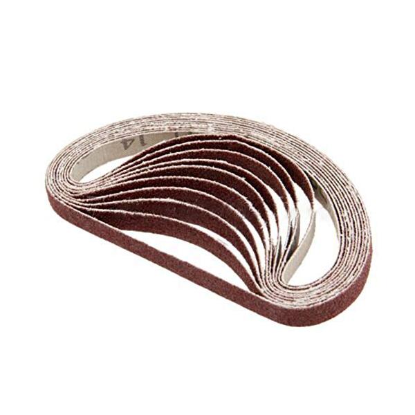 ・10個 400# 10mm x 330mm  ・品番：10×330mm #400・粒度：40・ベルト幅(mm)：10 ベルト長さ(mm) 330・砥材：アルミナ・適合材：金属