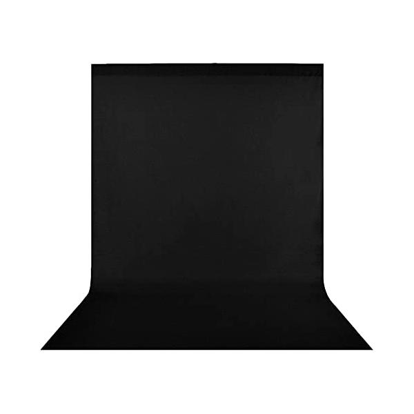 ・ブラック 150x200cm 262067・・Size:150x200cmColor:ブラック・??【無反射の撮影背景布】黒布の正面は無反射で、余計な光の反射を防ぎ、光沢感を抑えます。撮影対象を自然に引き立てでき、撮影スタジオ、写真や動画...