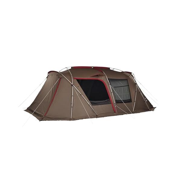 通常品ブラウン/5~6人用/TP-671R・パッケージ個数:1・セット内容：本体、インナールーム、Aフレーム（×2）、Cフレーム（×2）、センターフレーム（×1）、リッジポール（×1）、ジュラルミンペグ（21cm×27）、自在付ロープ（3....