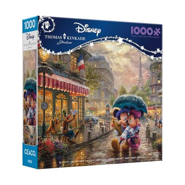 クラシックパリのミッキー。/1000/3183-16・パッケージ個数:1・高品質のジグソーパズル:当社の1000ピースのジグソーパズルは、高品質で頑丈なパズルボードを使用して作られています。 このパズルは、高解像度のアートワークが特徴です。...