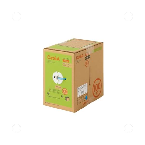 ブルー/100m/LD-GPAL/BU100RS・Color:ブルー・パッケージ個数:1・周波数帯域500MHzをする10ギガビット・イーサネットに対応した、Cat6A対応LANケーブルの自作用長尺タイプです。専用の皮剥き工具とコネクターを...