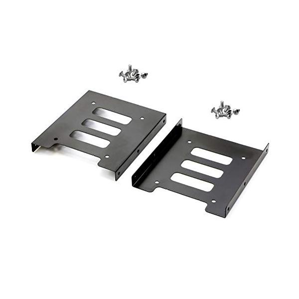 ・ブラケット。  LYSB01F31UR7G-CMPTRACCS・・Color:ブラケット。・【2.5インチHDD / SSD→ 3.5インチ 】この金属製SSD 交換マウントを使えば、2.5インチハードディスクドライブをデスクトップ筐体の...