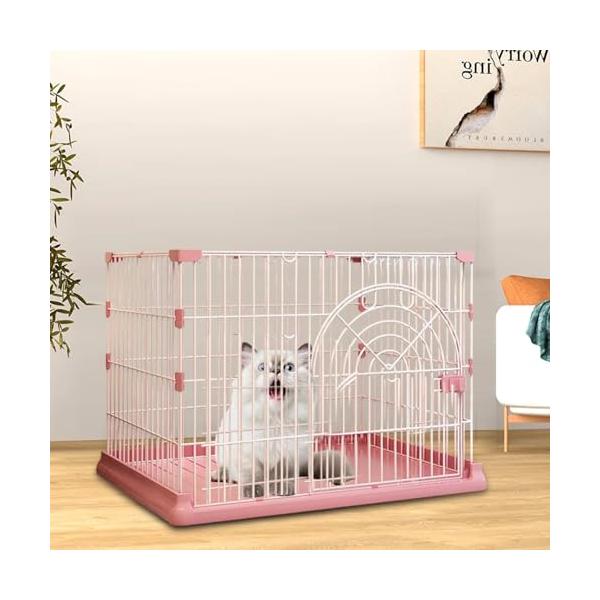 ピンク１段/二段/ML-Hui01・Color:ピンク１段・パッケージ個数:1・どんなケージが良い猫ちゃんは上下運動を好み、1~3段になっているケージを選んであげるとより快適に過ごしてもらうことができます。仲の良い猫ちゃん同士では1~3段ケ...