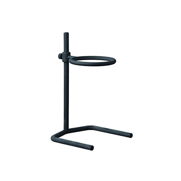 ・ブラック ブリューワースタンド 27571・・Size:ブリューワースタンド・サイズ:W125xD130xH210mm・素材:ステンレス(鋳造)・原産国:中国・可動式で、一人用のカップから背の高いピッチャーまで様々な器にに合わせて使用可能。