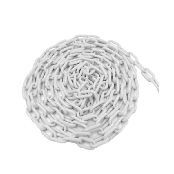 白色/-/-・Color:白色・パッケージ個数:1・扱いやすい プラスティク製 軽いので、や撤収 の 作業が簡単です。一人で手軽に 扱うことができる プラスチックチェーン です。 工具を使用して カット可能なので、ご自身で長さを変えることも...