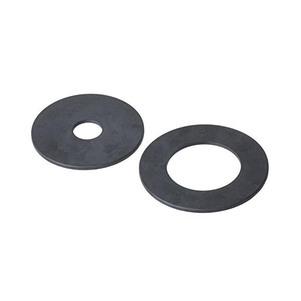 ・  HH11027・排水弁パッキン部 小洗浄用と大洗浄用・小洗浄用 外径68φ 内径17.5φ 厚み2.5mm・大洗浄用 外径76φ 内径43.5φ 厚み2.5mm・【対応本体品番】HH07013N、HH07021N、HH07036S、H...