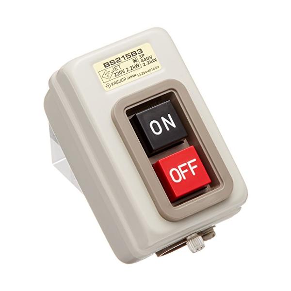 -/-/BS215B3・パッケージ個数:1・●定格(A):15●最大適用電動機容量:三相200/220V-2.2kW●最大適用電動機容量:三相400/440V-2.2kW●長さ×幅×高さ(mm):52×93×54・●端子ねじM4●適合電線:...