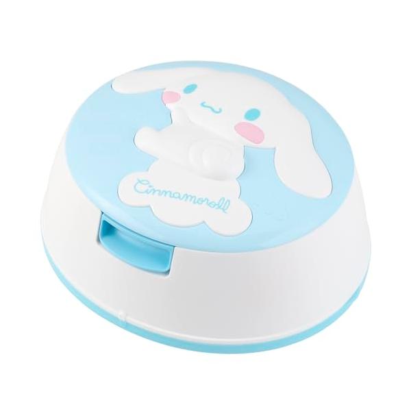 シナモロール・Style:シナモロール・パッケージ個数:1・ウェットティッシュやベビーおしりふき、掃除用ウェットシートなどに使えるケースです。・ワンプッシュでフタが開くので、作業中でもサッと使えます。・デスクで場所を取らないコンパクトサイズ...