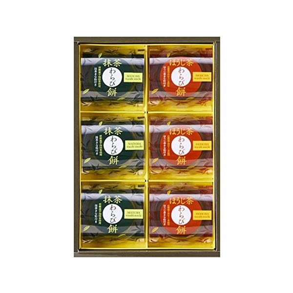 -/6個アソート/UWA-10・パッケージ個数:1・原材料:抹茶わらび餅砂糖（国内製造）、抹茶、本わらび粉／ゲル化剤（加工デンプン、増粘多糖類）、環状オリゴ糖、着色料（紅花色素、カロテノイド、クチナシ、黄4、青1）、酸化防止剤（V.C）抹茶...