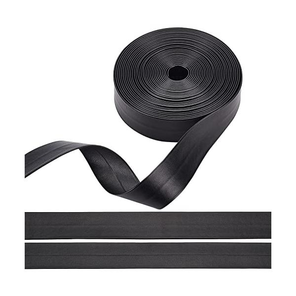 耐久性ブラック/幅25mm/-・Color:ブラックSize:幅25mm・仕様サイズ：長さ5メードル、幅25ミリメートル、厚さ1~1.2ミリメートル；色：黒；一巻入り。・素材：合成レザーで作られており、耐久性に優れています。紋様ははっきりし...