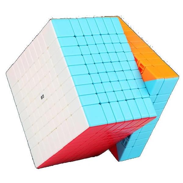 9x9x9・Style:9x9x9・奇芝の9x9x9キューブ（ステッカーレス）です。持ちやすく、コントロールしやすいので初心者の方にもおすすめです。キューブカラーは、鮮やかな色で識別しやいです。また、外側のレイヤーは幅が広めなので、キューブ...