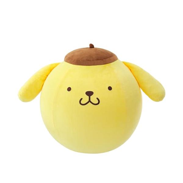 ポムポムプリンイエロー/-/4971404323148・Color:イエローStyle:ポムポムプリン・パッケージから空気入れポンプを取り出して空気を入れていくとパッケージからぬいぐるみが飛び出します。・ボール型なので転がしたり弾ませたりし...