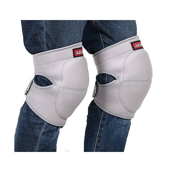 ・グレー L ・・Color:グレーSize:L・?【　最高の膝保護を実現！　】当社自慢の特製厚手パッドが、あなたの大切な膝を確実にガード！衝撃や負担から解放され、快適な作業が可能になります。膝にかかる大きな負担や突然の衝撃を考慮し、最高の...