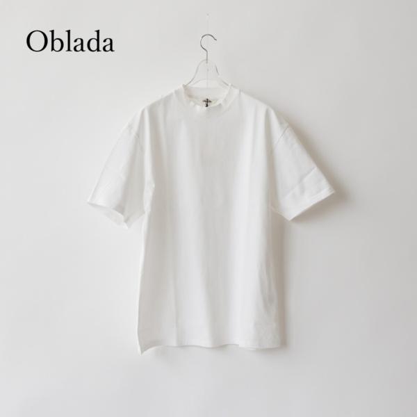 Oblada/オブラダ・ USUAL TEE【素材構成】COTTON 100%無地のTシャツ「USUAL TEE」。コンパクトTシャツよりもメンズライクなサイジングで、新たな定番として作りました。