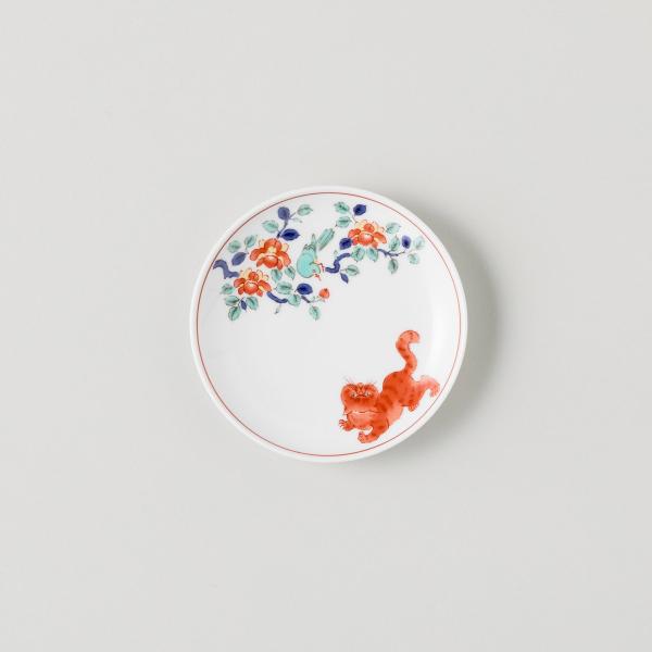 ・商品名：色絵 小皿・サイズ：φ10.5×H1.2cm・素材：磁器・色：マルチ・柄：エキゾチックショートヘア・生産地：長崎県（波佐見焼）・メーカー：マルヒロ・備考：電子レンジ使用可。※食器洗い乾燥機では使用しないでください。洗剤に含まれてい...