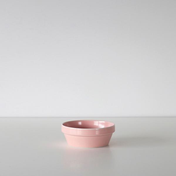 ・商品名:HASAMI Season01　ブロックボウル ミニ・サイズ:約φ12×H4.5cm / 325cc・素材:磁器・色:ピーチ・生産地:長崎県（波佐見焼）・備考:食洗機、電子レンジ使用可。