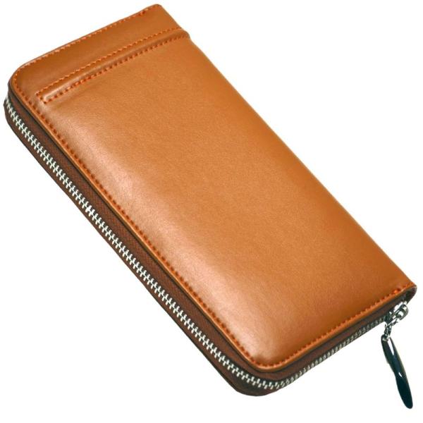【商品名】　acrotri （アクロトライ）basic DIKE 本革 ラウンドファスナー 長財布 レザー ロングウォレット メンズ キャメル 【商品説明】　 【サイズ】　高さ : 3.60 cm　横幅 : 12.00 cm　奥行 : 22...