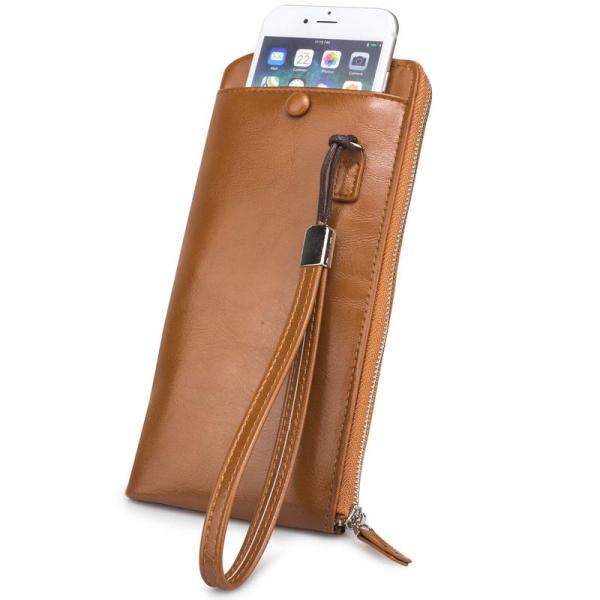 【商品名】　BAGZY ALion-ots 財布 メンズ 長財布 カーボンレザー クラッチバッグ コイン財布 ホルダーギフトメンズレディースiphone 【商品説明】　 【サイズ】　高さ : 3.00 cm　横幅 : 10.40 cm　奥行...