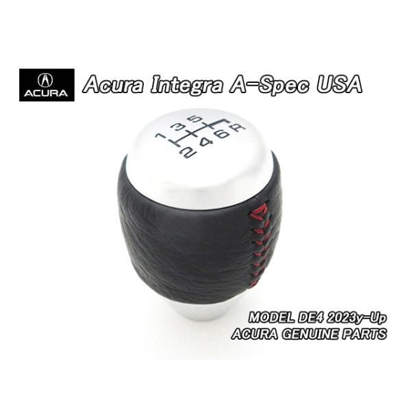 【商品名】北米(US)アキュラ.インテグラ純正シフトノブ＊"A-Spec"用6速マニュアルミッション＊北米(US)2023年-2024年モデル【適合-車種】アキュラ.インテグラ＊DE系(DE4/DE5)-北米(US)専売車その他＊ホンダ車等...