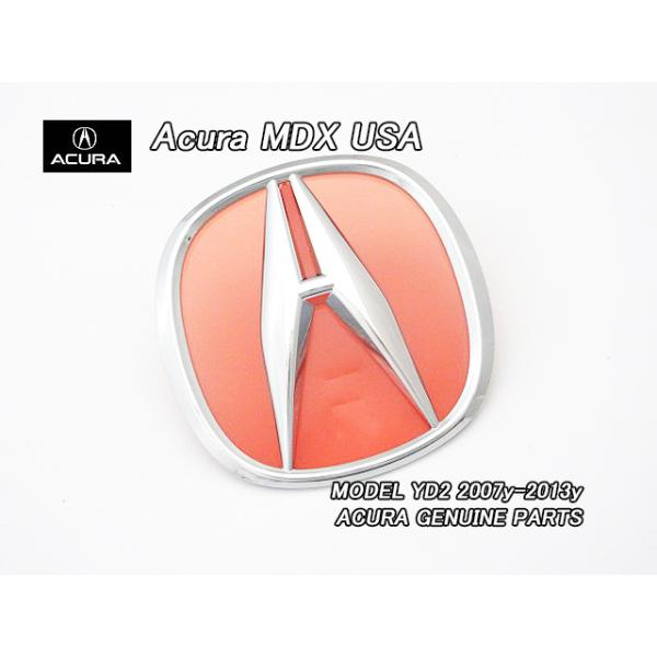 【商品名】アキュラMDX純正エンブレム-リア"A"マーク＊北米(US)2007年-2013年モデル【適合車種】アキュラMDX＊YD2系北米(US)専売車＊その他 = YD2系の国内(JP)仕様は存在しないので、ホンダ・アキュラ各車への流用に...