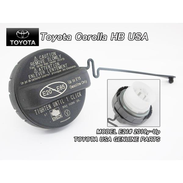 【商品名】北米(US)トヨタ.カローラ.ハッチバック純正フューエルタンクキャップAssy＊北米(US)2019年-2024年モデル【適合-車種】トヨタ.カローラ.スポーツ＊E21#系(NRE210H/NRE214H) 平成30年06月-令和...