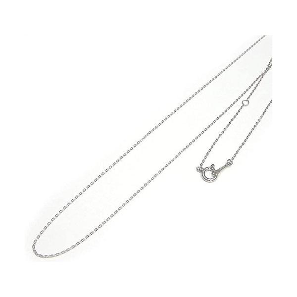 2056■純プラチナ999＜財務省造幣局の国旗検定マーク入■長さ/40cm■線径/最大幅約0.9mm/重量約1.05ｇ■引輪式☆☆☆＝おすすめポイント♪☆☆☆一粒ダイヤモンドや、比較的小さな宝石を用いたペンダント用チェーンに最適です。極力シ...