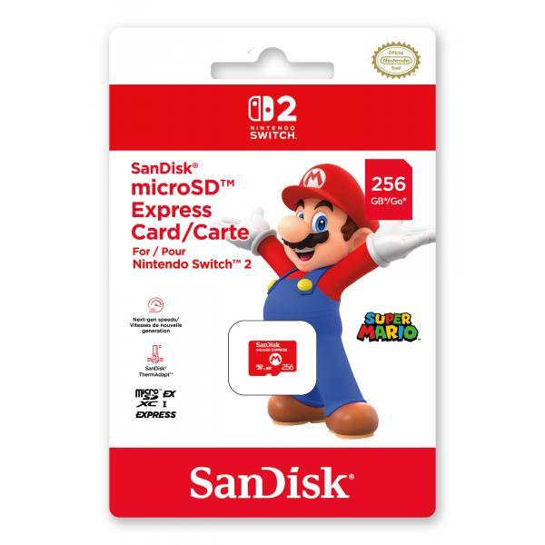 【発売日：2025年06月05日】SWITCH2SanDisk microSD EXカード　256GB