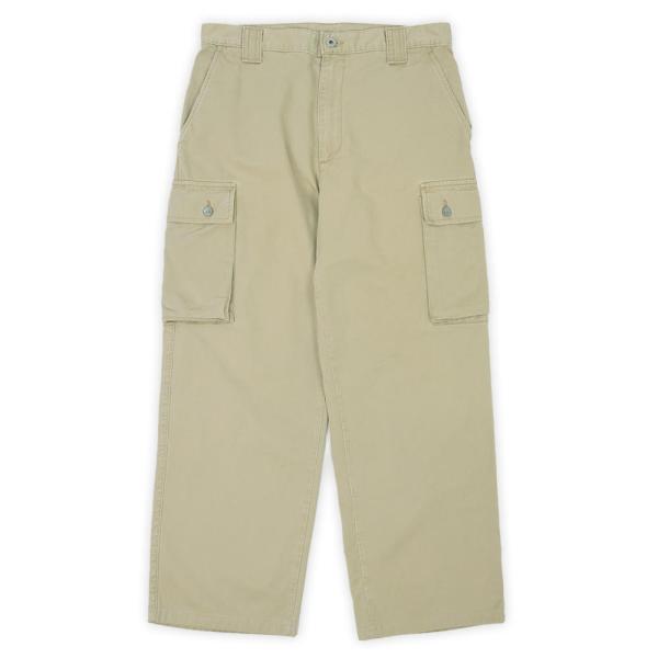 商品名：カルバンクライン カーキス Calvin Klein Khakis 90s チノカーゴパンツ 6ポケット 珍品 ヴィンテージ 古着 (-6361)表記サイズ：W31実寸サイズ：胴囲/ウエスト:80cm  股下/レングス:70cm  ...