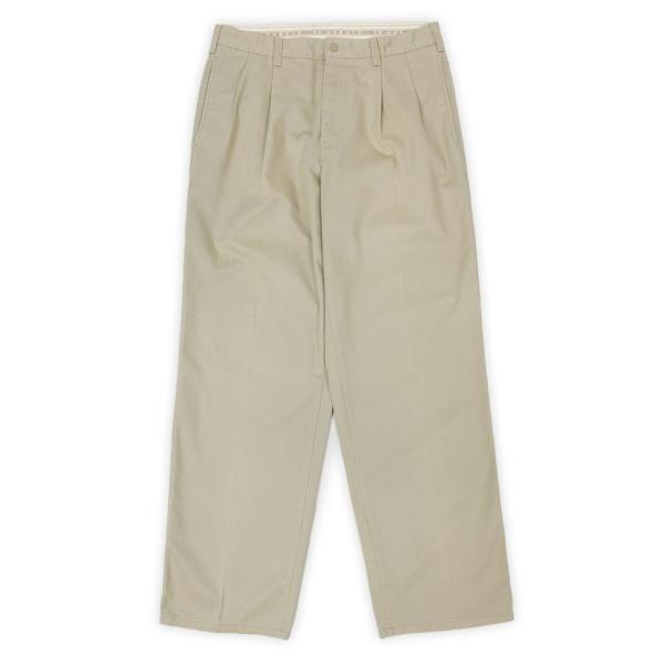 商品名：カルバン・クライン Calvin Klein 90s 2タック チノパンツ Khakis CK オールド アメリカ 古着 (8763)表記サイズ：W32 L30実寸サイズ：胴囲/ウエスト:80cm  股下/レングス:78cm  総丈...