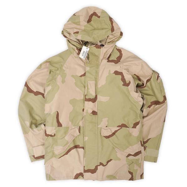 商品名：未使用 US.ARMY 00s ECWCS GORE-TEX パーカー ゴアテックス ミリタリー ジャケット 米軍実物 (-8787)表記サイズ：S-R実寸サイズ：着丈(襟元から裾):75cm  身幅(脇下から脇下):56cm  袖...
