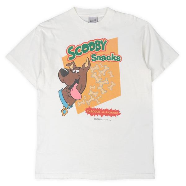 商品名：スクービードゥー SCOOBY DOO 90s STANLEY DESANTIS Tシャツ USA製 シングルステッチ ビンテージ (-2357)表記サイズ：L実寸サイズ：着丈(襟元から裾):75cm  身幅(脇下から脇下):53c...