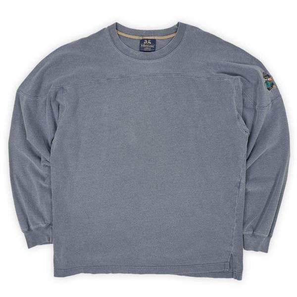 商品名：ウイリス&amp;ガイガー Willis &amp; Geiger 90s フットボールTシャツ 珍品 ロンT USA ヴィンテージ 古着 (-6854)表記サイズ：L実寸サイズ：着丈(襟元から裾):71cm  身幅(脇下から脇下)...