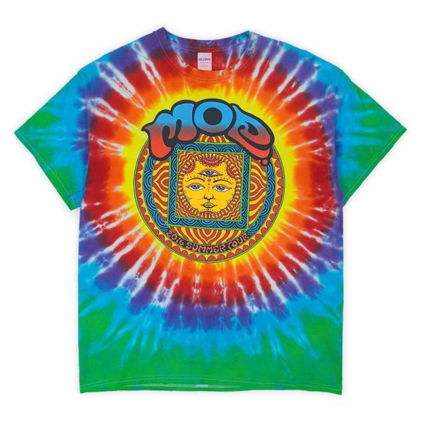商品名：モー MOE. 00s 2016 SUMMER TOUR ツアーTシャツ ロック ジャムバンド 両面プリント USA GILDAN 古着 (-8844)表記サイズ：L実寸サイズ：着丈(襟元から裾):71cm  身幅(脇下から脇下):...