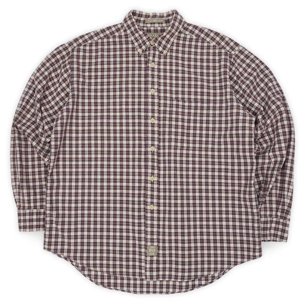 商品名：90s KHAKI'S by ARROW アロー カーキス ボタンダウンシャツ BIG OXFORD ヴィンテージ 古着 -7270表記サイズ：L実寸サイズ：着丈(襟元から裾):79cm  身幅(脇下から脇下):64cm  肩幅:5...