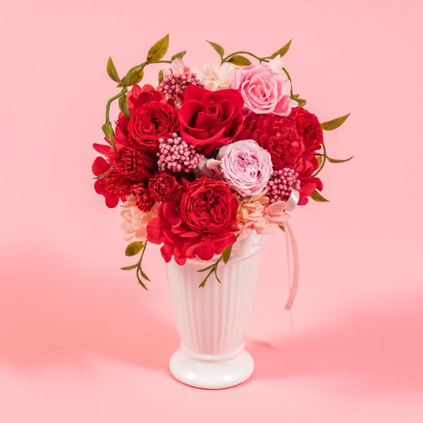 ■お届け2026/5/6 から 2026/5/10まででご指定ください※お届け日指定締切 2026/4/30 以降は指定不可■注文締切2026/05/07　14:00までまるで、お庭のお花を活けたようなプリザーブド＆アーティフィシャルアレン...