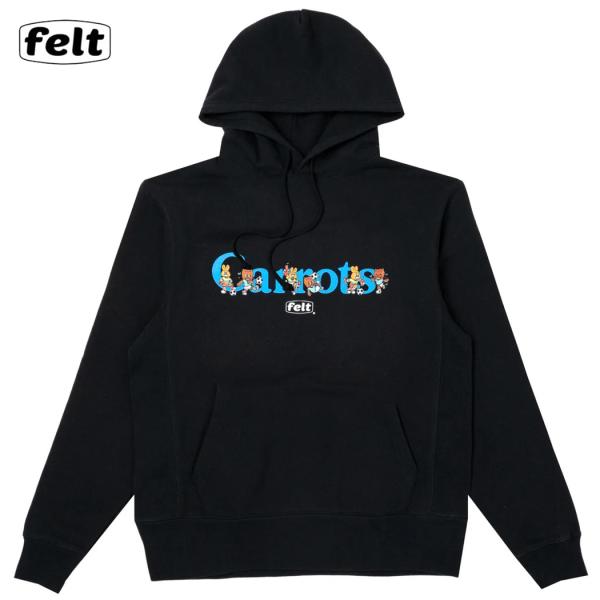 Felt×CARROTS BY ANWER CARROTLAのストリートウェアブランドCARROTS BY ANWER CARROTとN.Y発のストリートウェアブランドFeltのコラボレーションコレクションFelt(フェルト)マイアミ出身の...